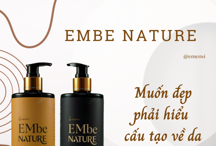 MUỐN DA ĐẸP THÌ PHẢI HIỂU CẤU TẠO VỀ DA - EMbe Nature